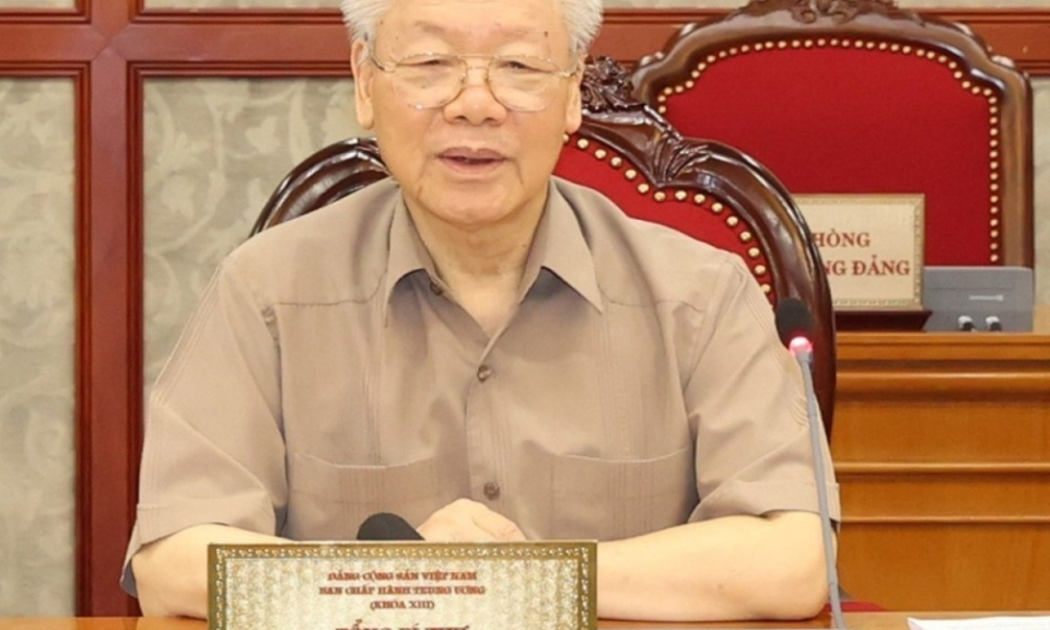 Tổng Bí thư họp Bộ Chính trị, Ban Bí thư xem xét, thi hành kỷ luật cán ...